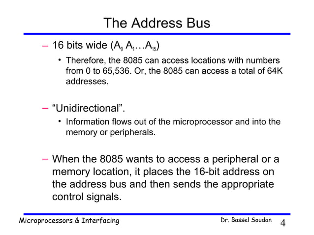 8085 microprocessor architecture ppt | PPT