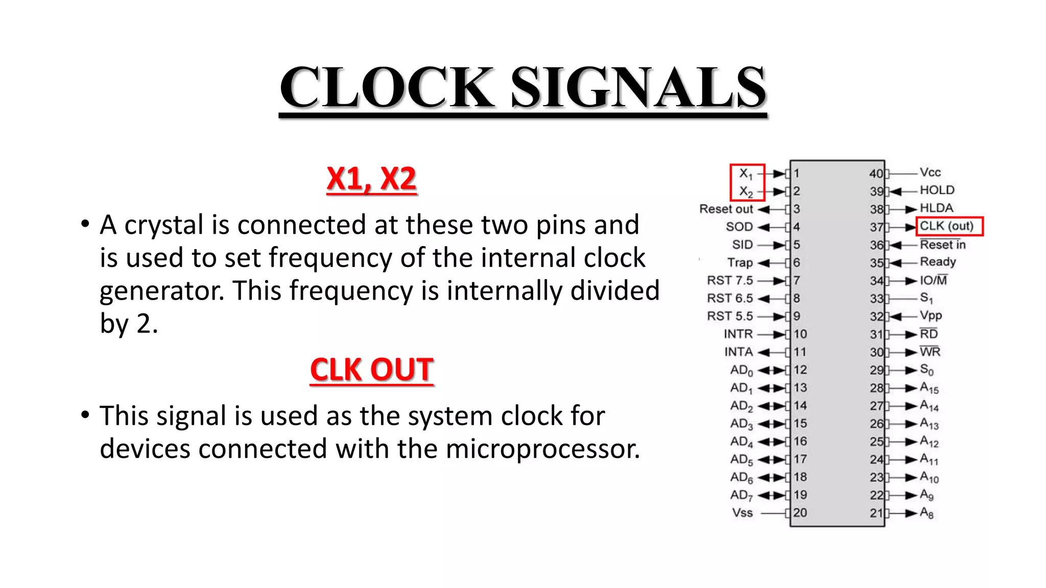 8085 pin configuration | PPTX