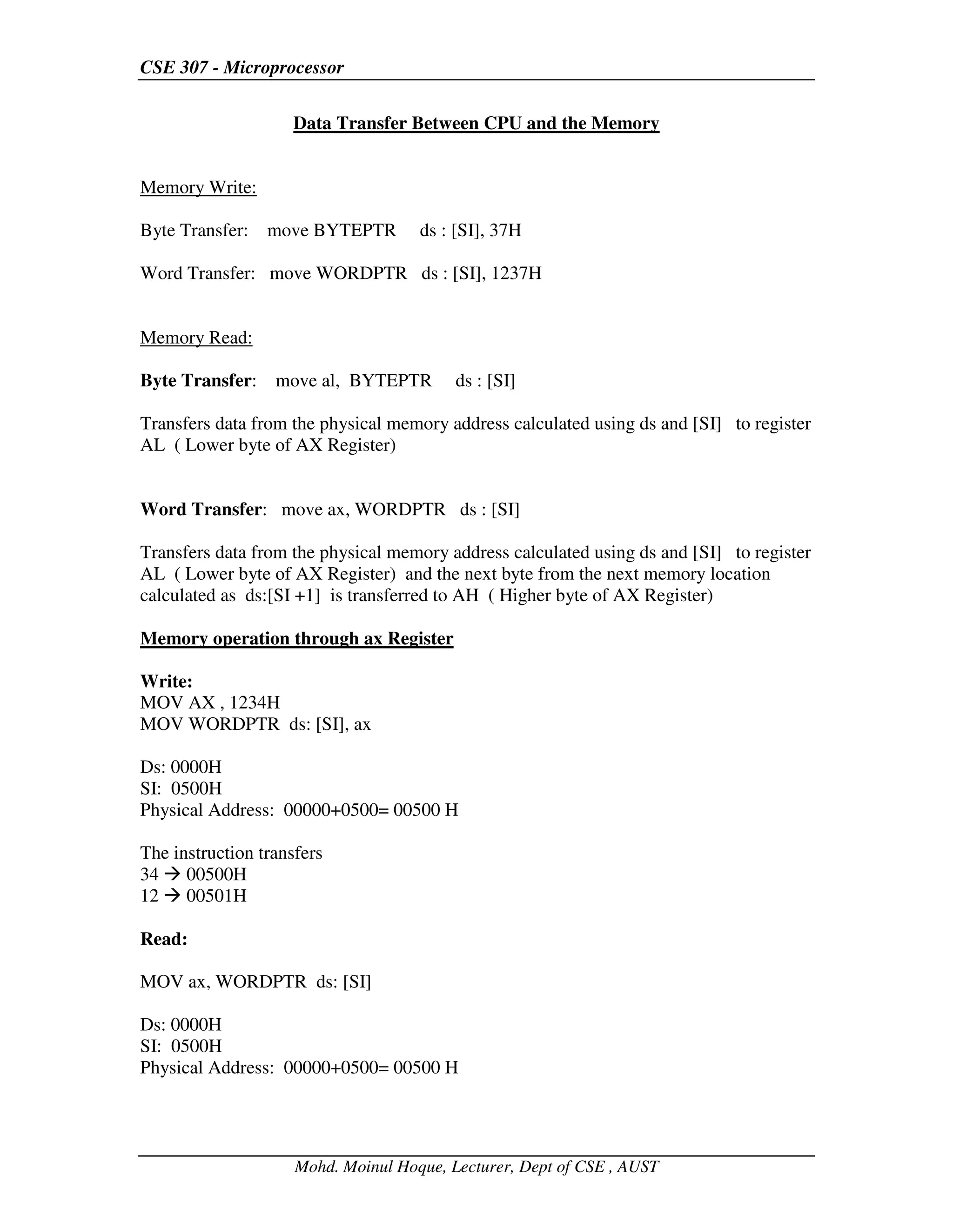 8086 Microprocessor Pdf