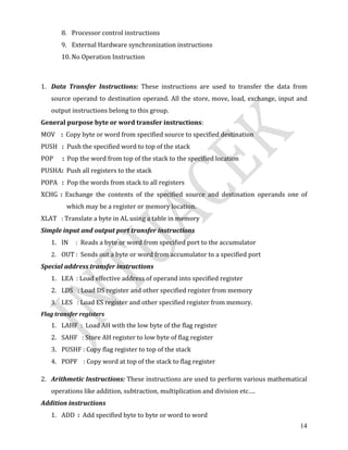 8086 Microprocessor | PDF