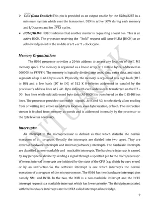 8086 Microprocessor | PDF