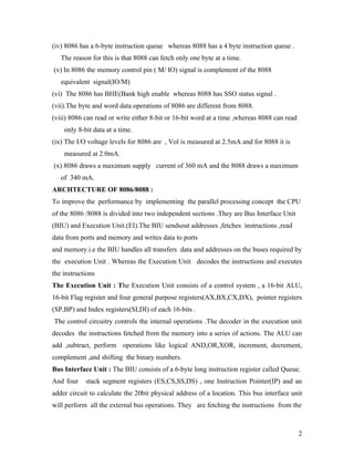 8086 class notes-Y.N.M | DOC