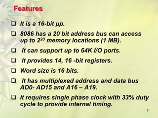 8086 microprocessor-architecture | PPTX