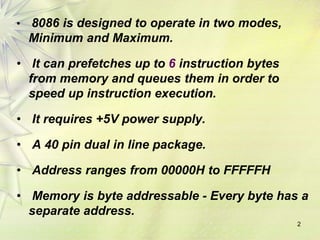 8086-microprocessor-architecture.ppt | Operating Systems | Computer ...