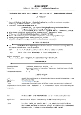 kunal_resume | PDF