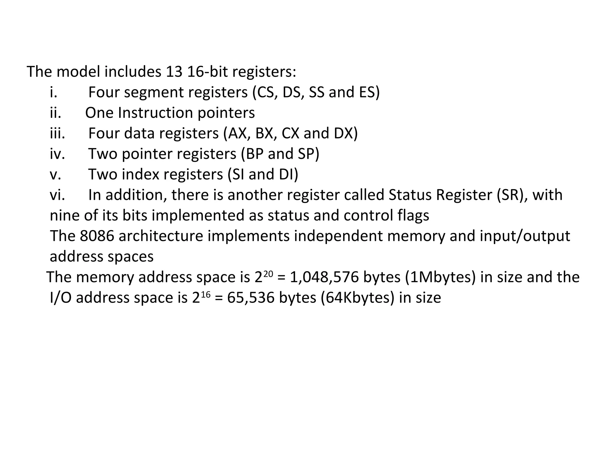 8086 architecture basics | PPT