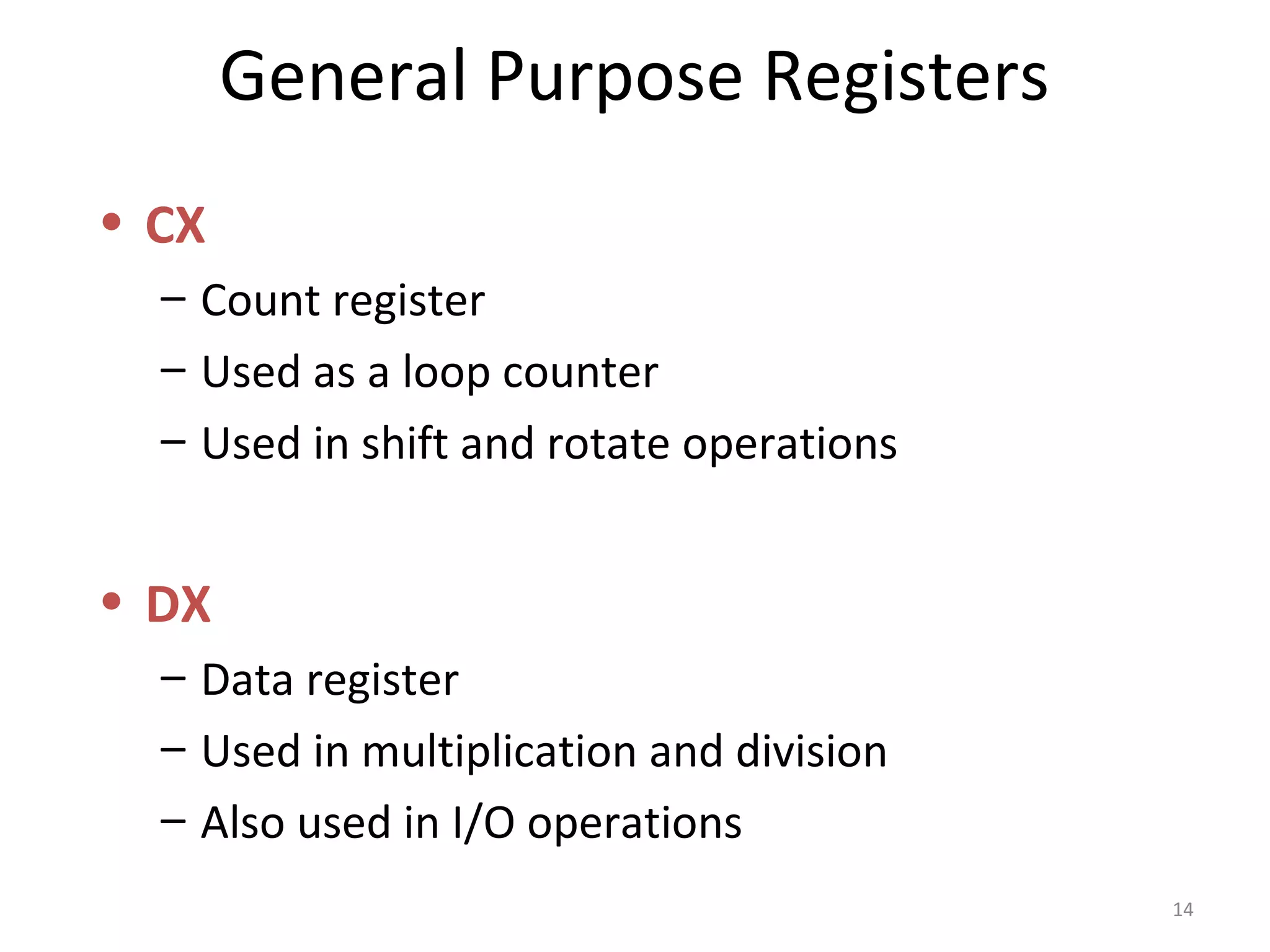 8086 architecture basics | PPT