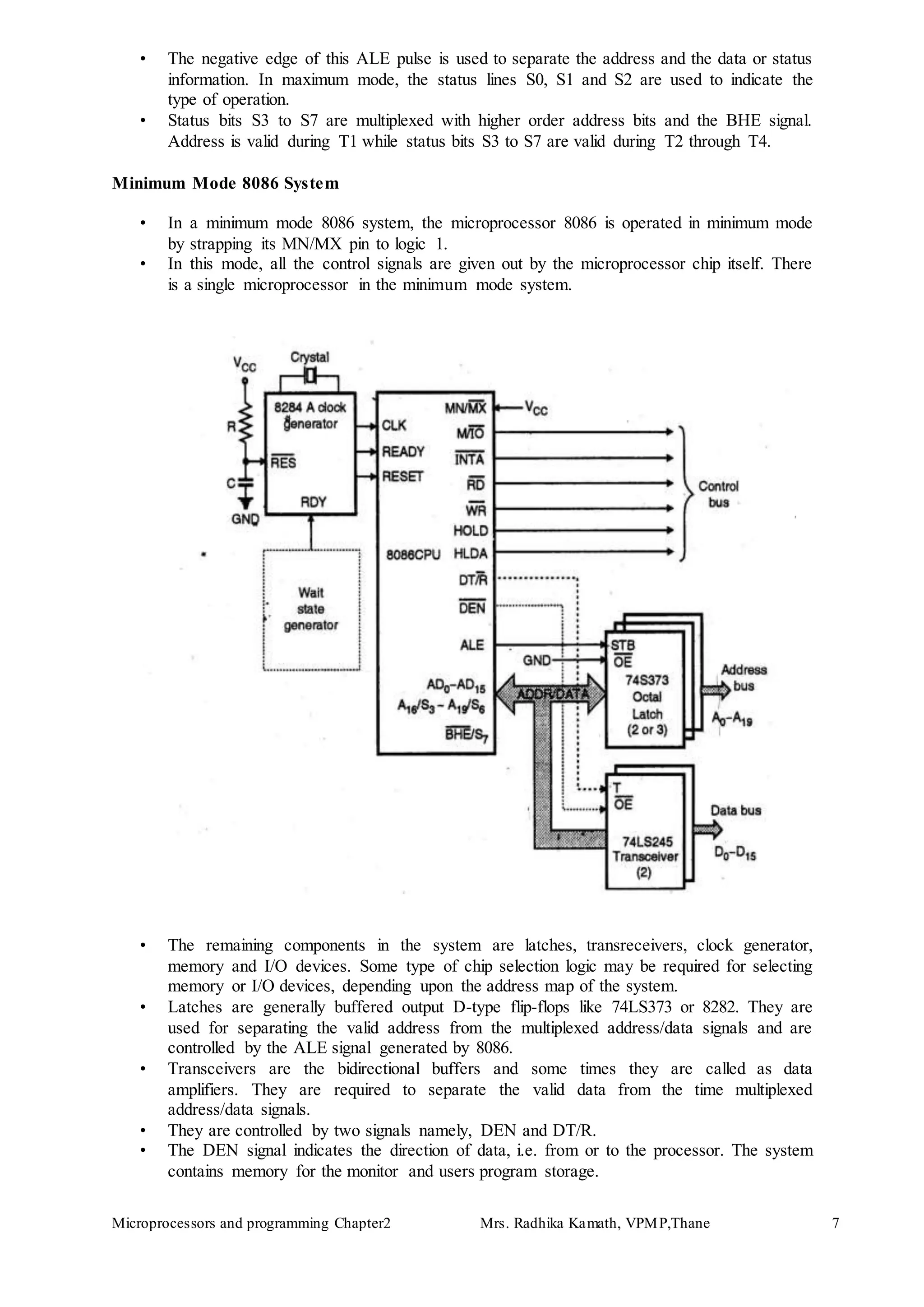 8086 archi notes final | DOCX