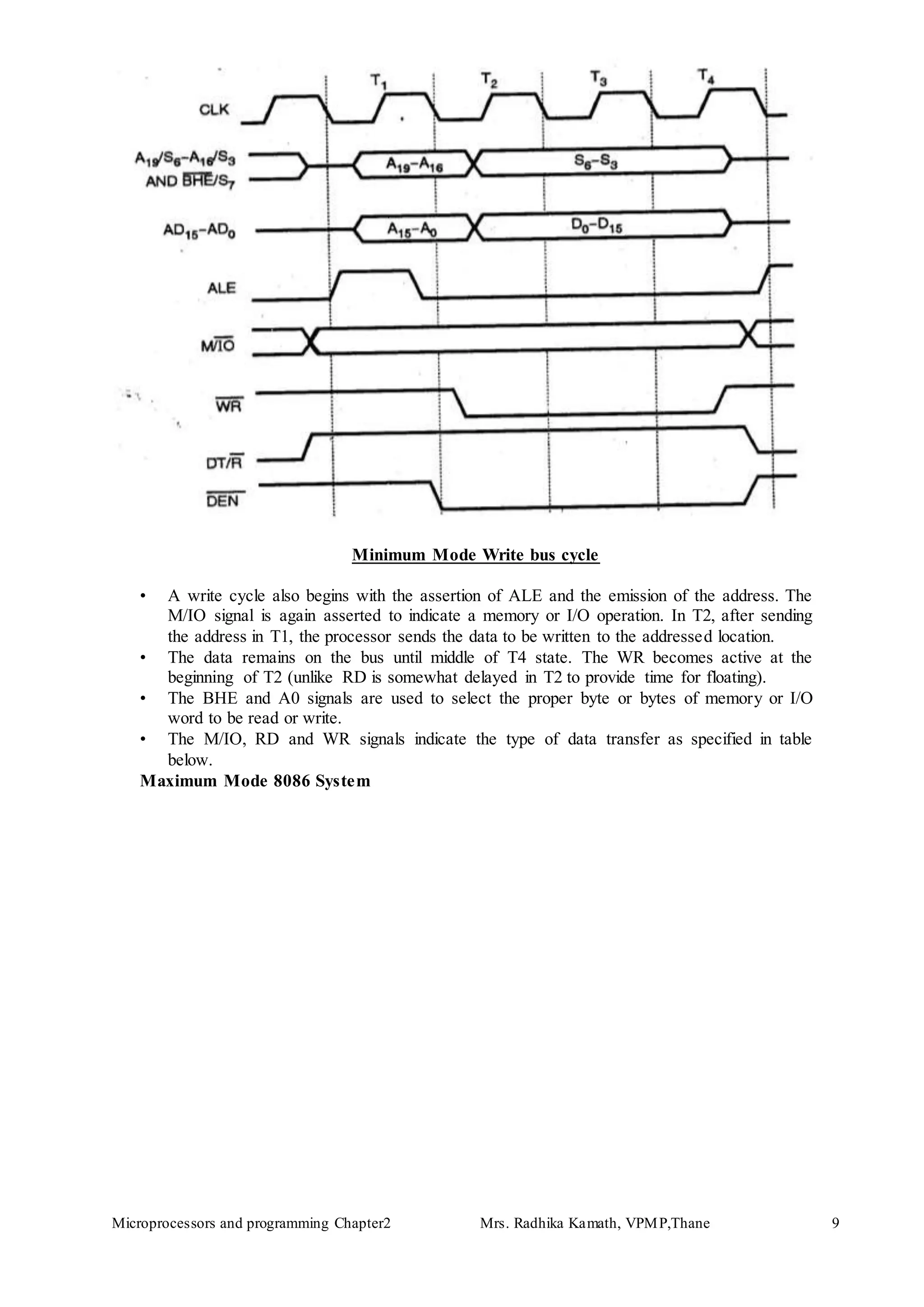 8086 archi notes final | PDF