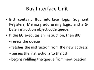 8086 architecture | PPT
