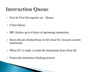 8086 architecture | PPTX | Programming Languages | Computing