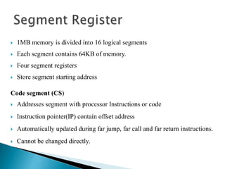 8086 architecture | PPTX | Programming Languages | Computing