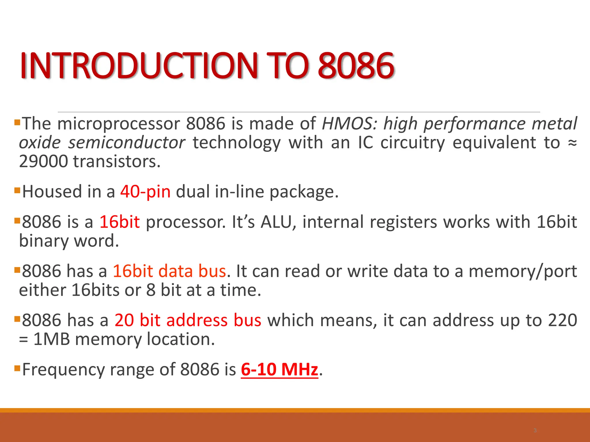 8086 Architecture & pipelining presentation.ppt