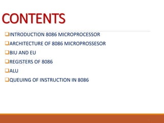 8086 Architecture & pipelining presentation.ppt