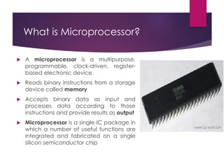 8086 architecture and pin description | PPT