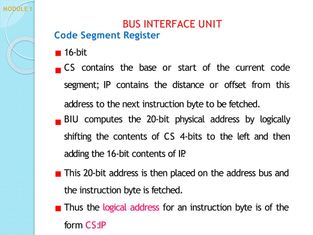 8086 Architecture, Pin diagram, Addressing modes (3).pdf | Operating ...