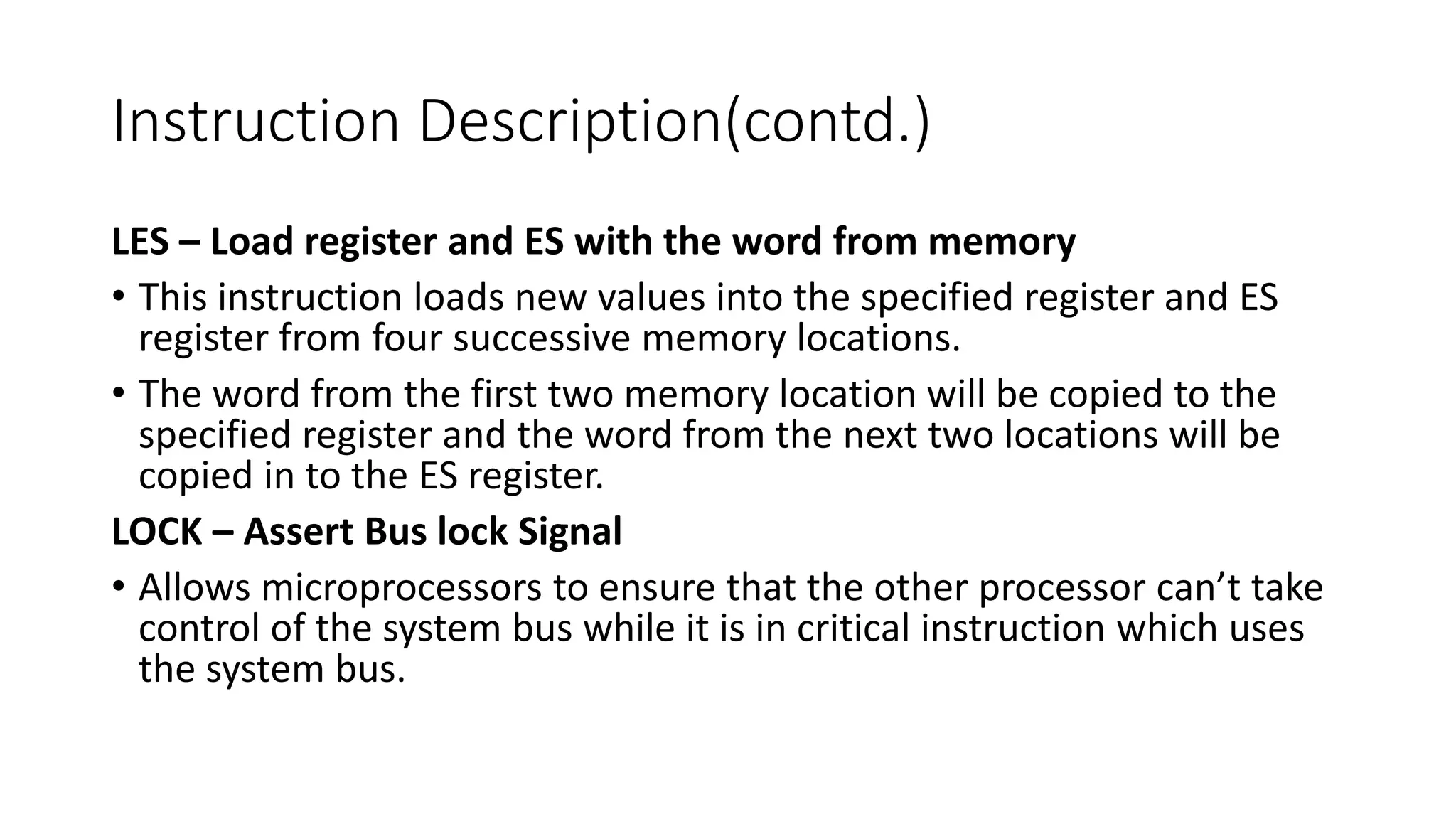 8086 microprocessor assembler directives.ppt