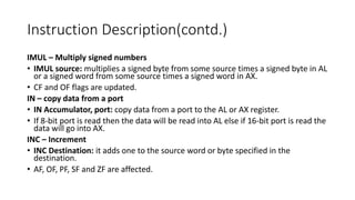 8086 microprocessor assembler directives.ppt | Programming Languages ...