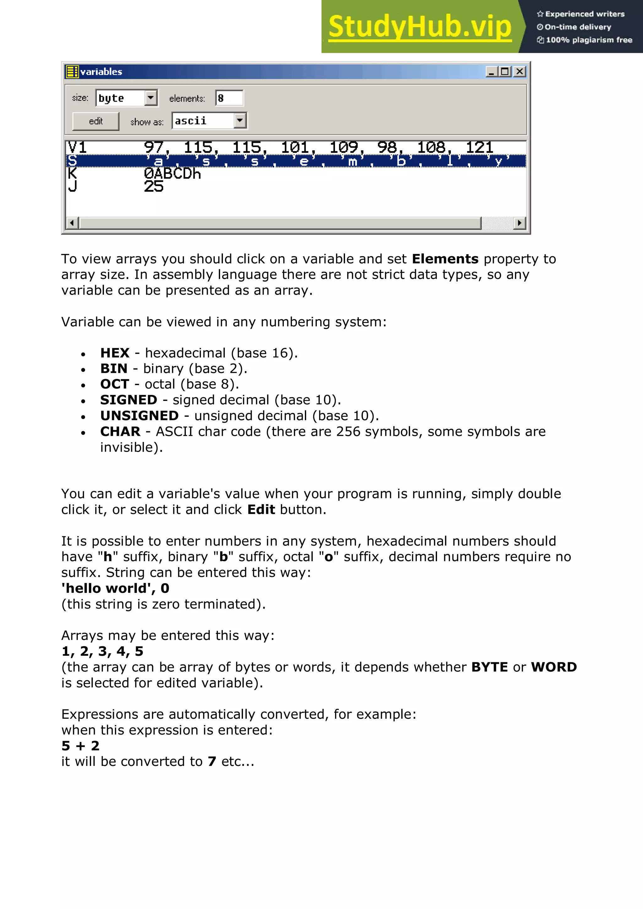 8086 Assembler Tutorial For Beginners (Part 1 | PDF