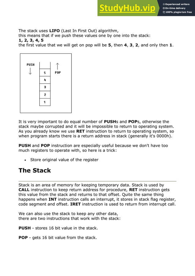 8086 Assembler Tutorial For Beginners Part 1 Pdf
