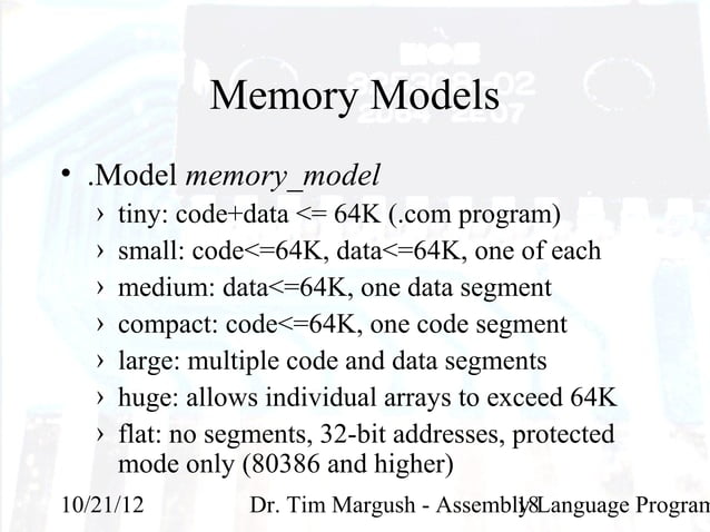 8086 assembly language | PPT