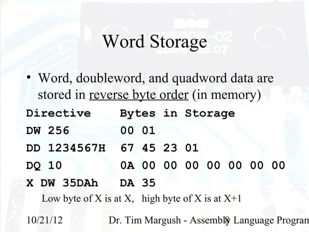8086 assembly language | PPT