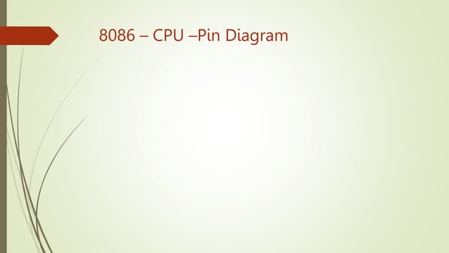 8086 – CPU –Pin Diagram.pptx