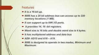 8086 – CPU –Pin Diagram.pptx