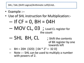 8086inst logical | PPT