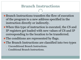 8086 instruction set | PPTX