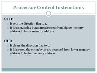 8086 instruction set | PPTX