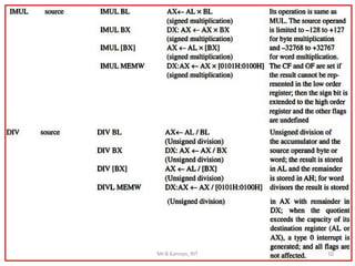 8086 instruction set | PDF | Computing | Technology & Computing