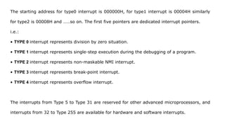 8086 Microprocessor Interrupts - UG Final Sem.pptx