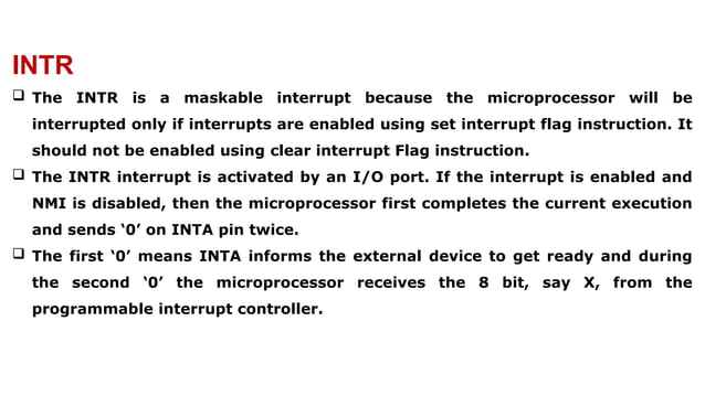8086 Microprocessor Interrupts - UG Final Sem.pptx