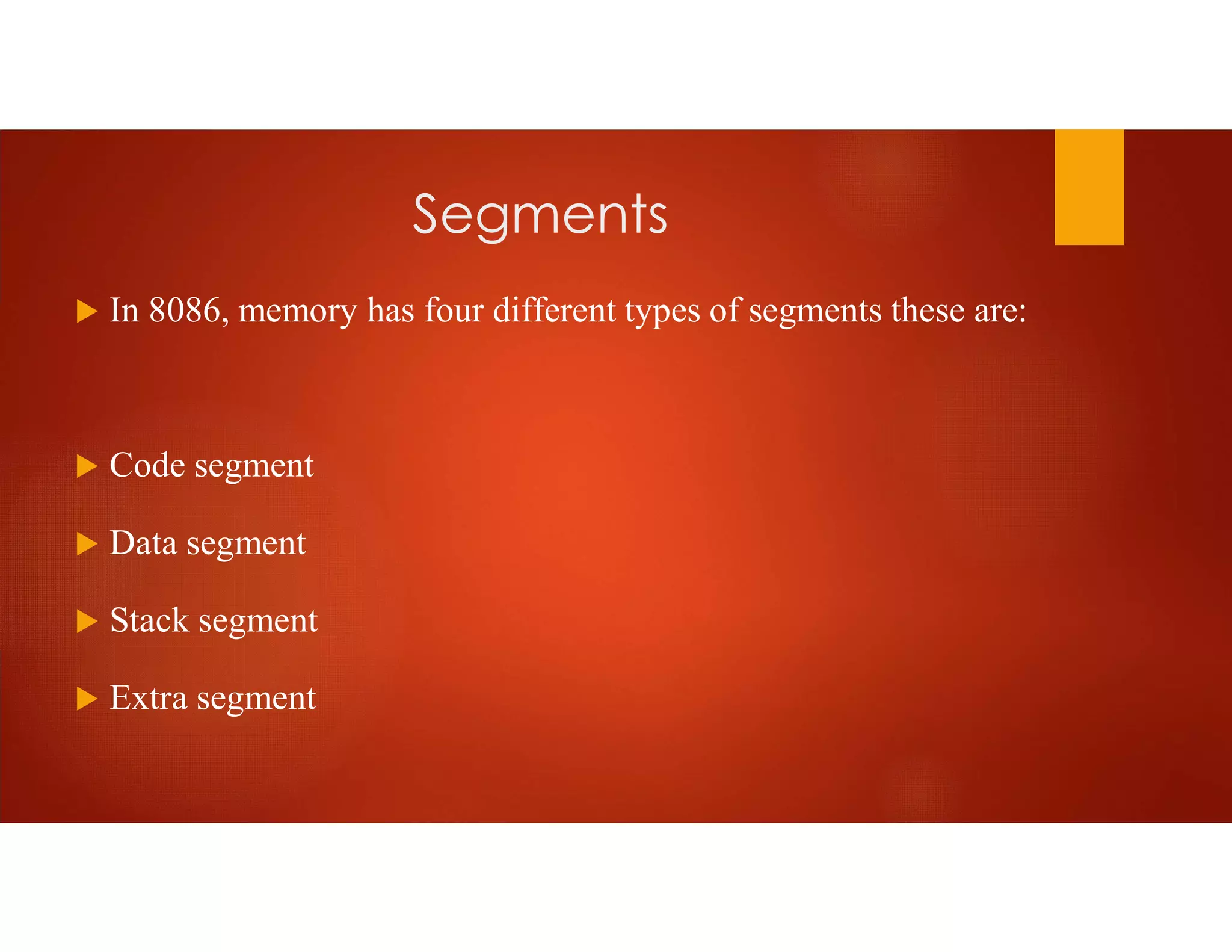 8086 memory segmentation | PDF