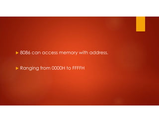 8086 memory segmentation | PDF