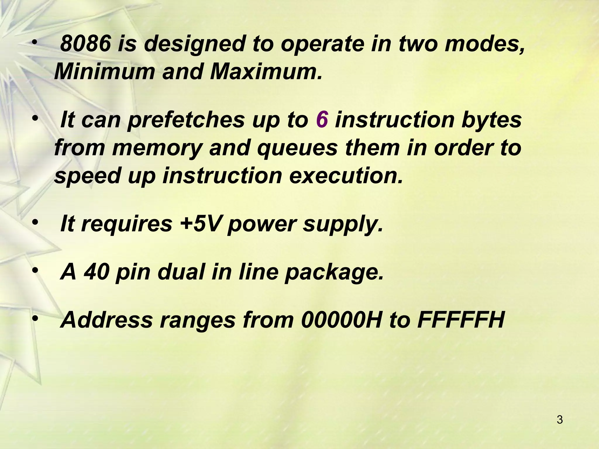 8086 micro processor | PPT