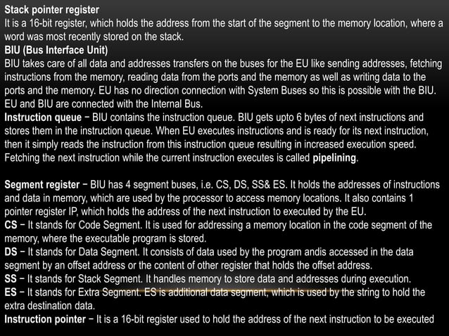 8086 microprocessor | PPT