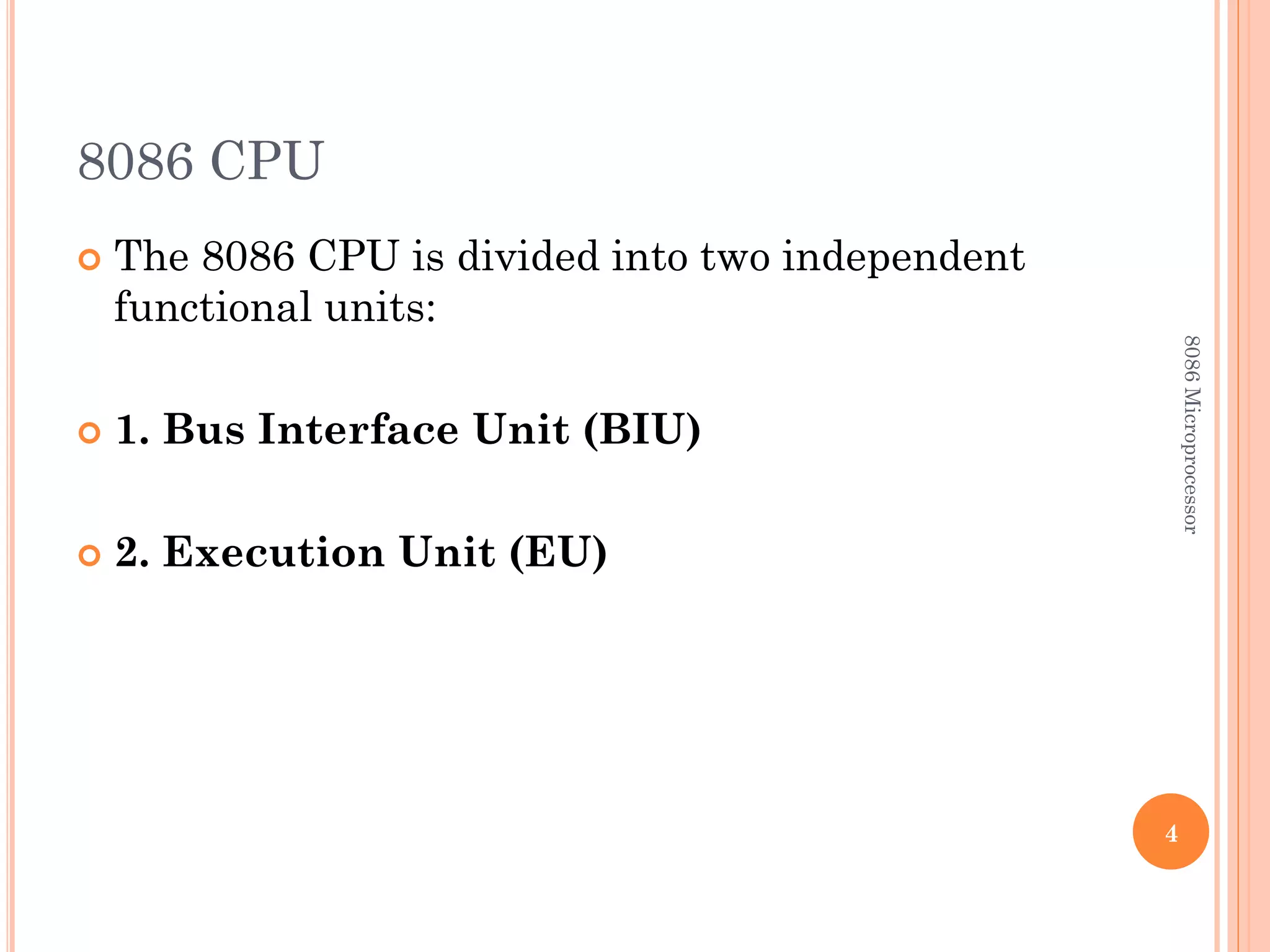 8086 microprocessor | PDF