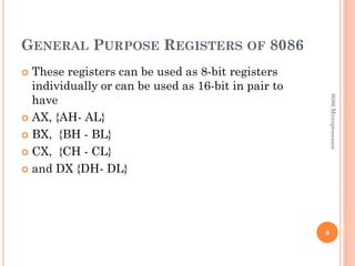 8086 microprocessor | PDF
