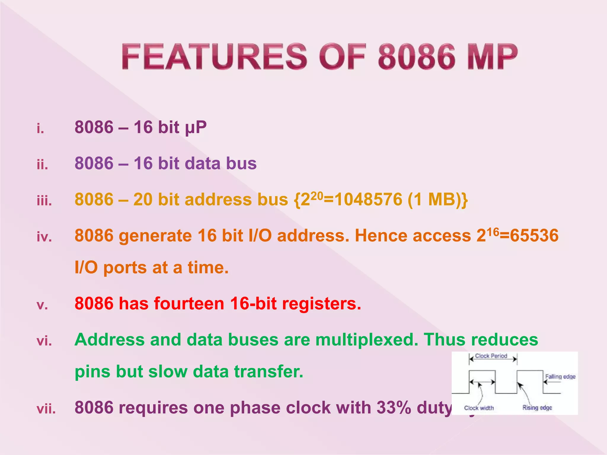 8086 microprocessor | PPSX