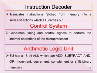 8086 microprocessor | PPSX