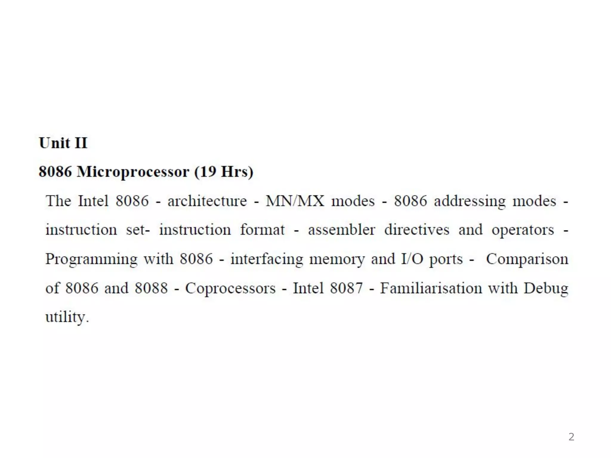 8086 microprocessor | PPT