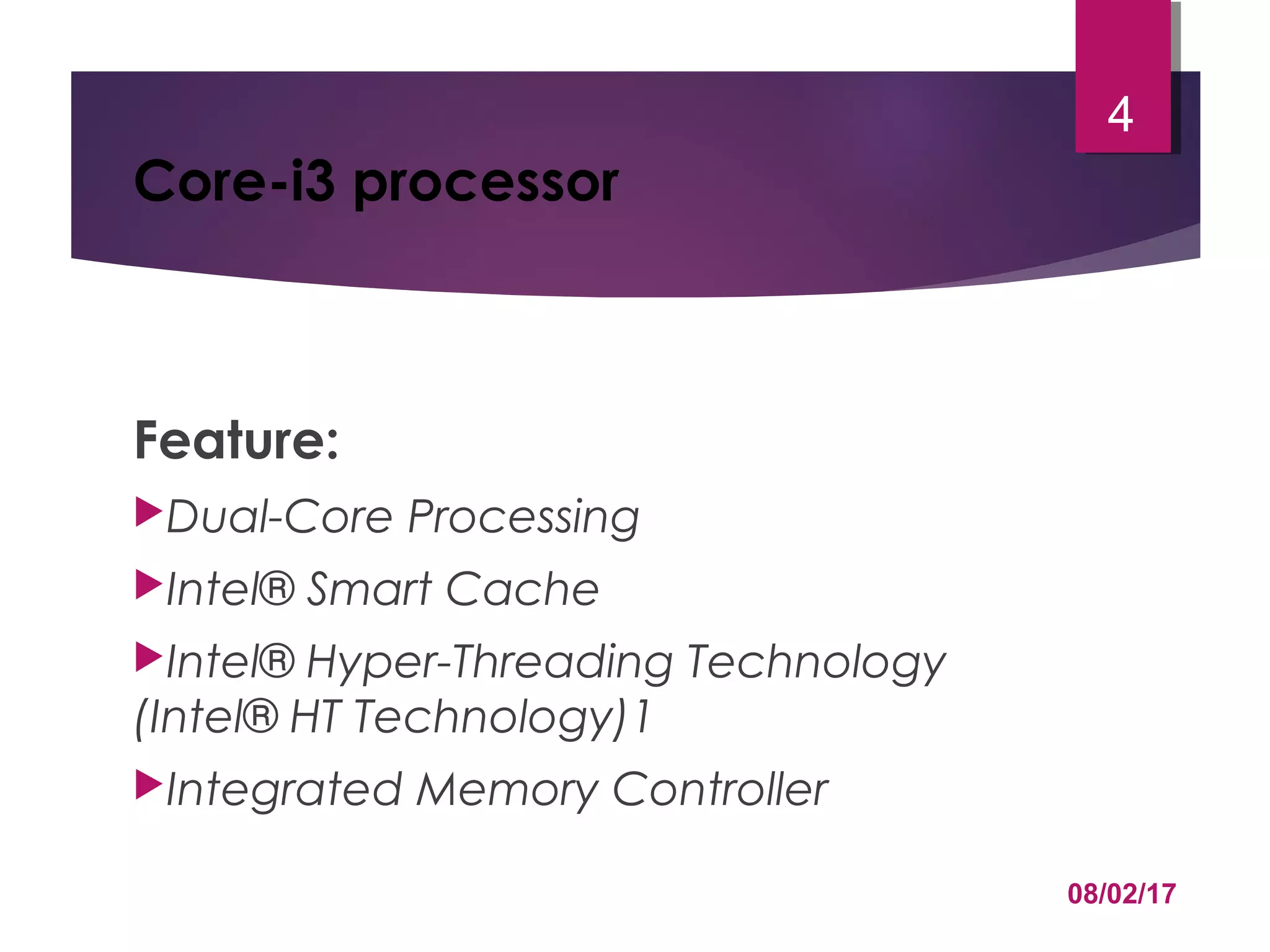 8086microprocessor and core i3 | PPT
