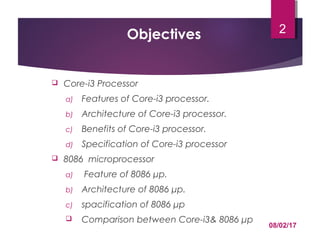 8086microprocessor and core i3 | PPT