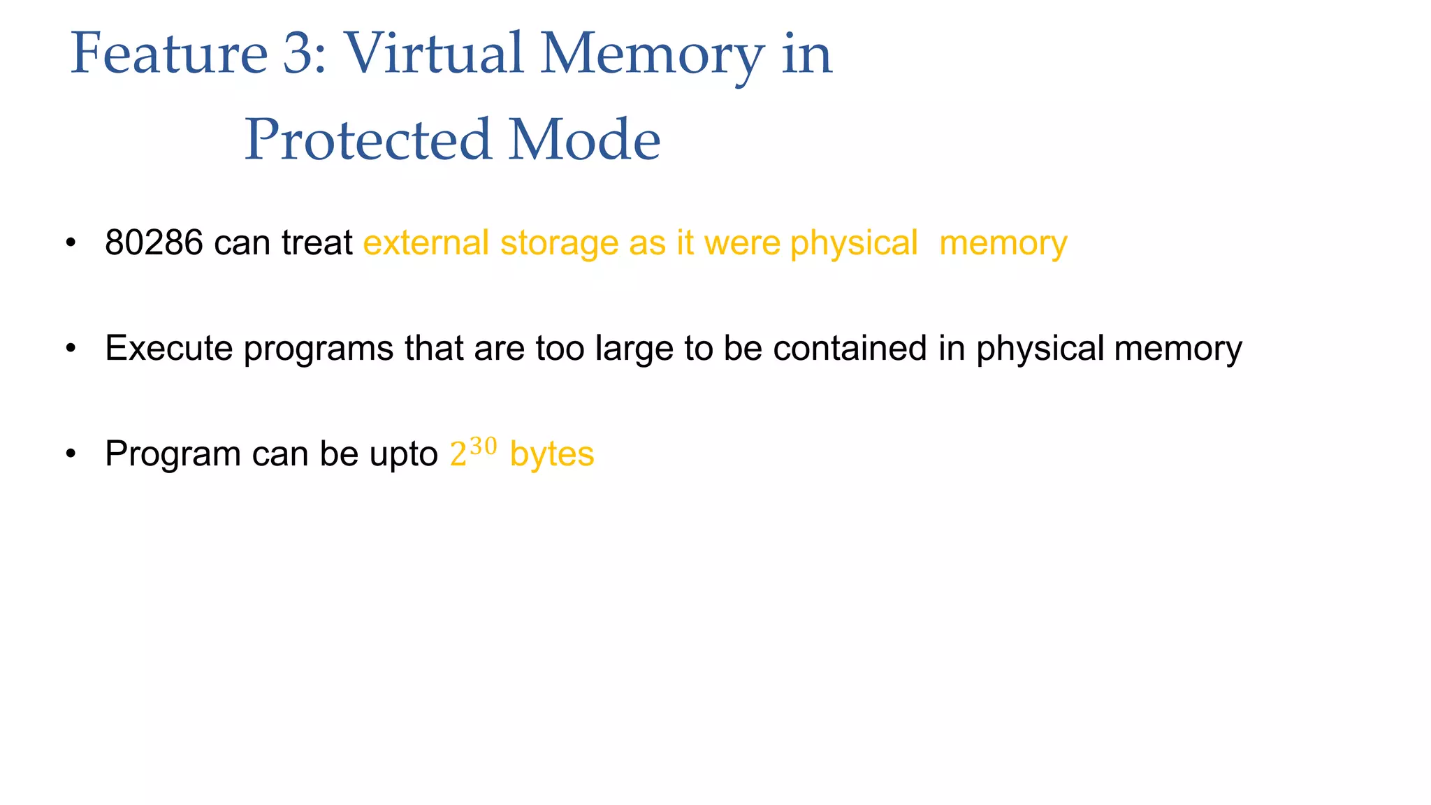80286 microprocessors | PPTX
