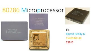 80286 microprocessors | PPTX