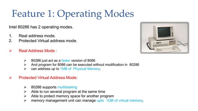 80286 microprocessors | PPTX