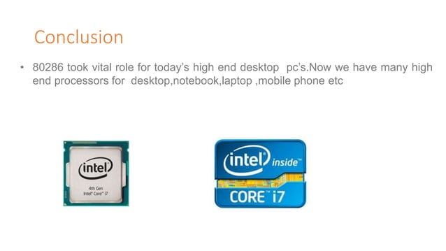 80286 microprocessors | PPTX