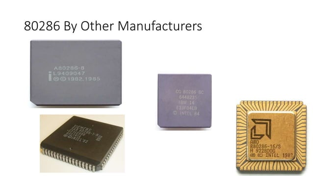 80286 microprocessors | PPTX